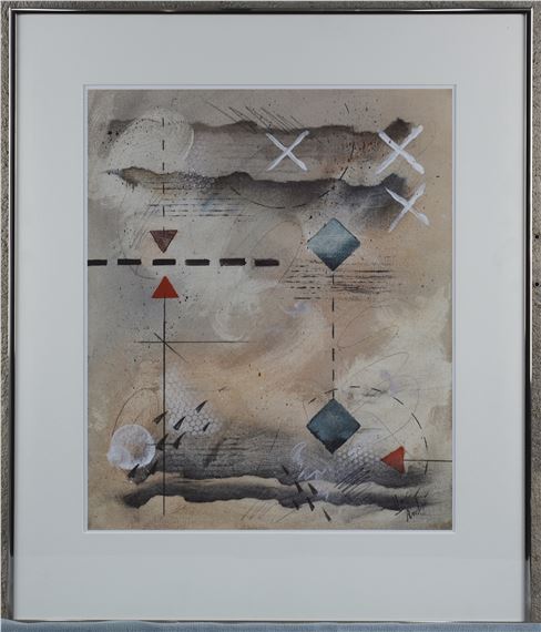 Marc André | Abstract”. Een reproductie naar een werk van Marc André ...