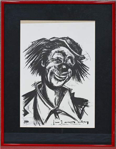 Stefaan Tessely | De kleine plezante.” Litho Genummerd 8/100. Gedateerd ...