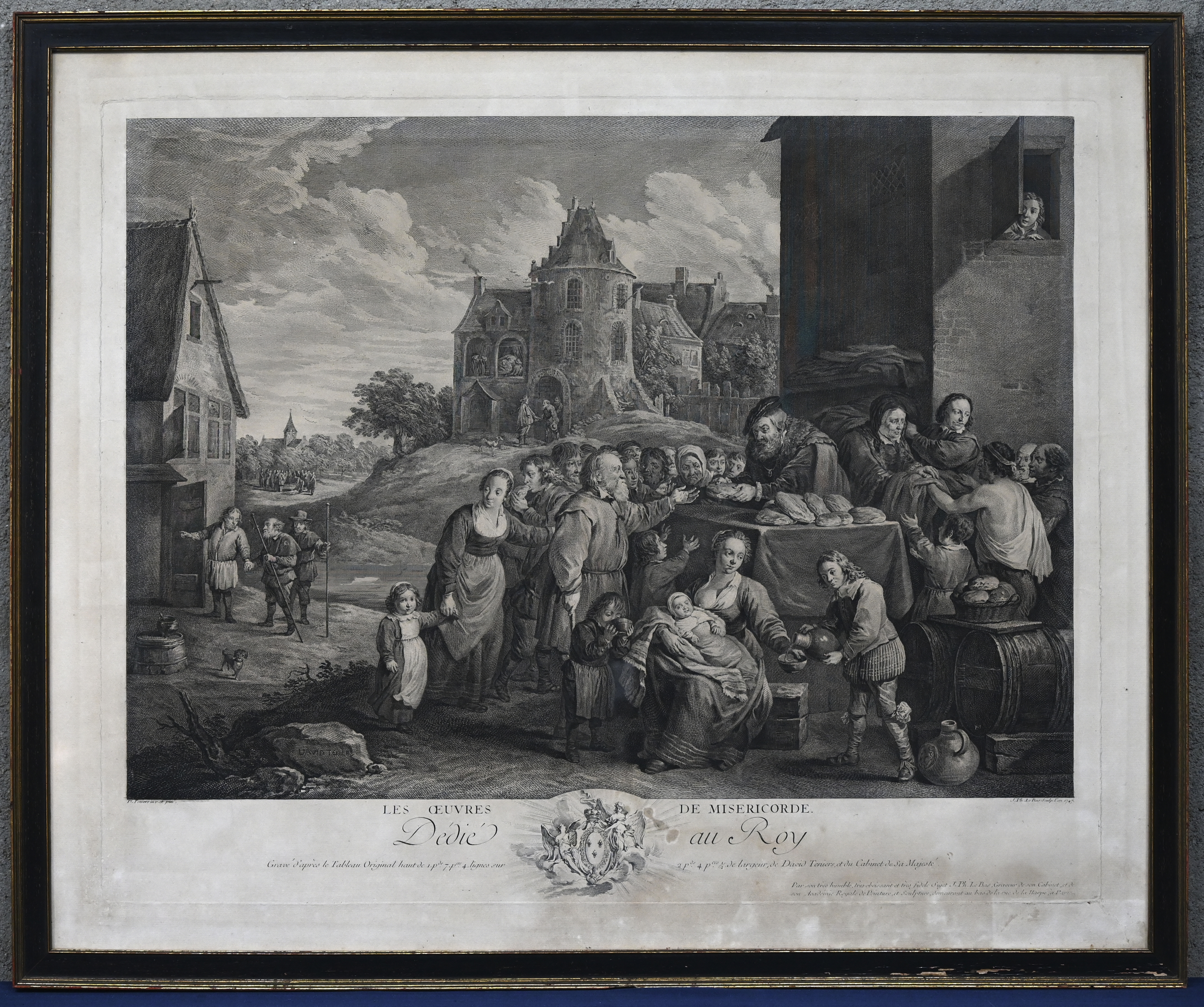 David Teniers the Younger | Les Oeuvres de Misericorde.” Een 19de ...