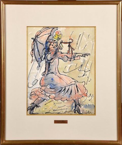 Alfred Ost | Sous la pluie | MutualArt