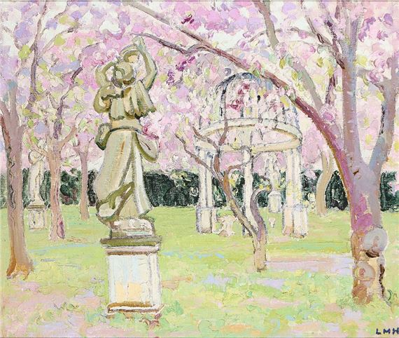 Letitia Marion Hamilton | CHERRY BLOSSOMS AT KNOCKMAROON (1878 - 1964 ...
