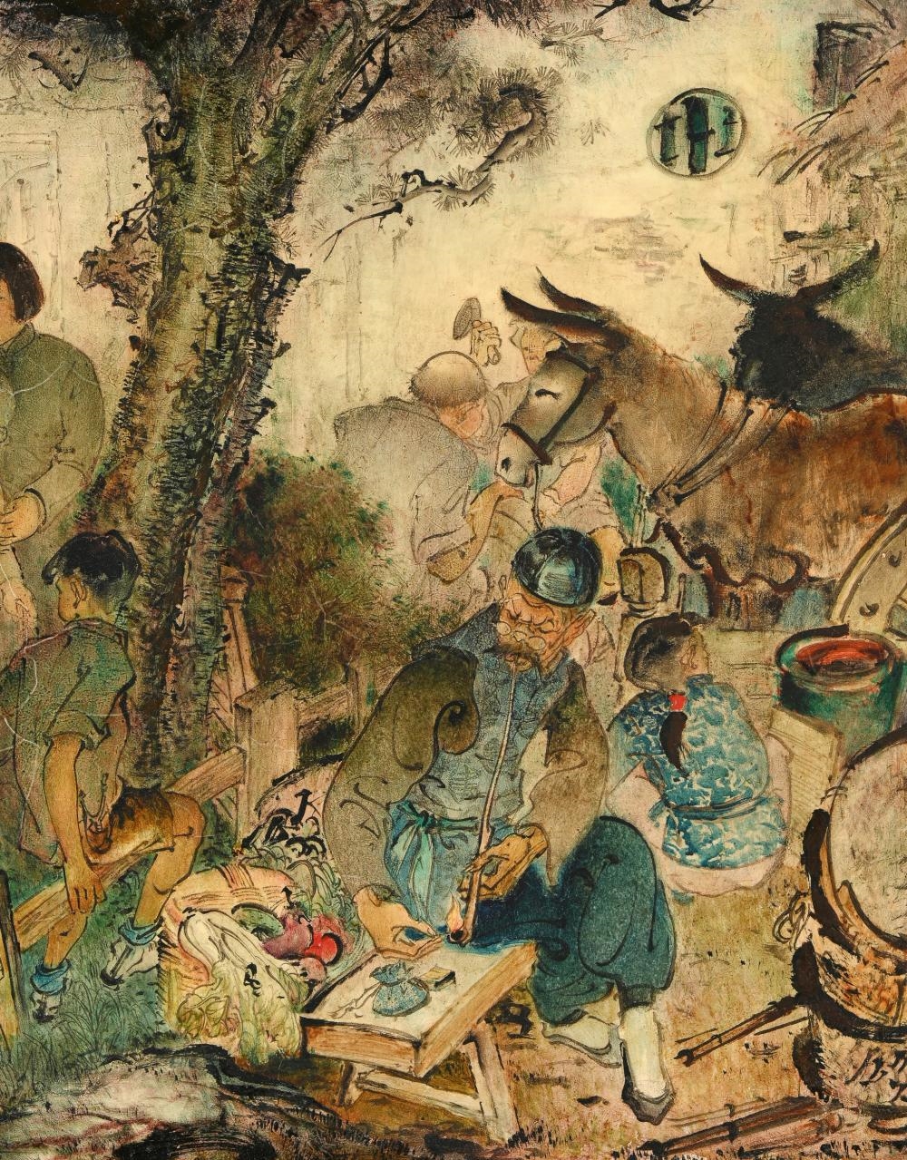 Lee Man Fong | ‘Fortune and Longevity’ | MutualArt