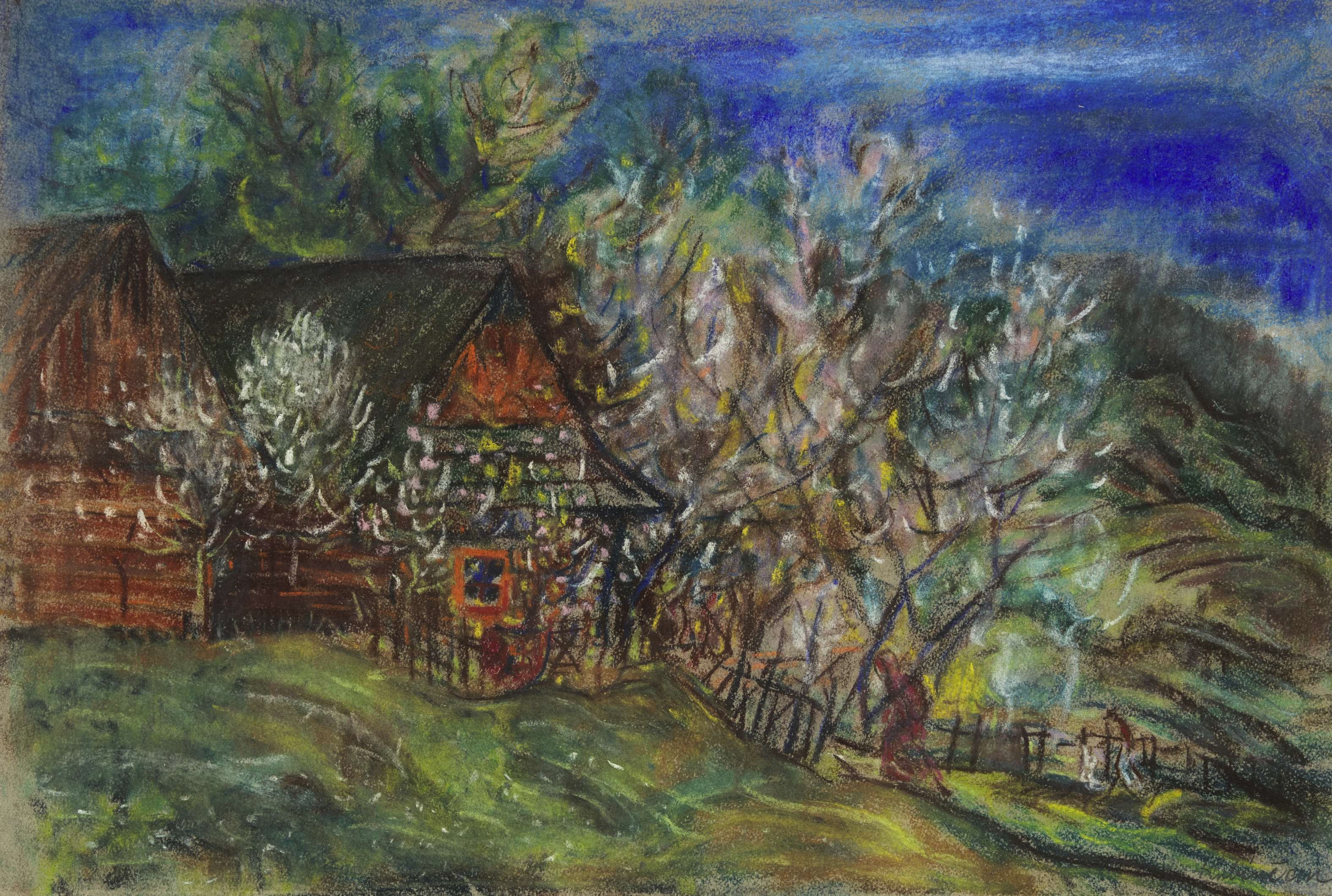 Arnold Peter Weisz | Pred chalupou | MutualArt