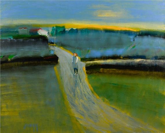 Dragic-Dragan | Promenade sur le chemin Huile sur toile | MutualArt