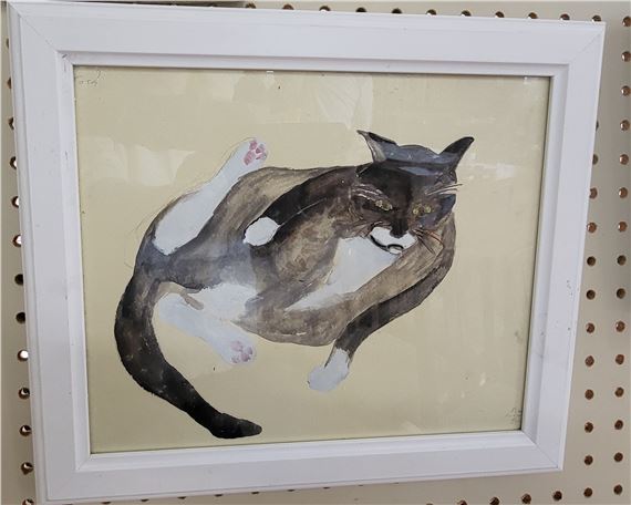 Richard Conway | An original gouache by Richard Conway | MutualArt