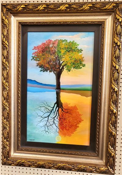 David Najar | Single tree titled Seasons Illusion | MutualArt