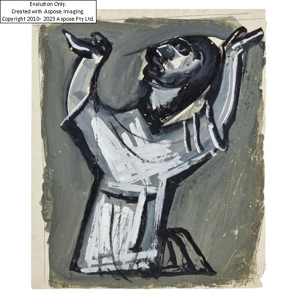 Mario Sironi | Kneeling figure | MutualArt