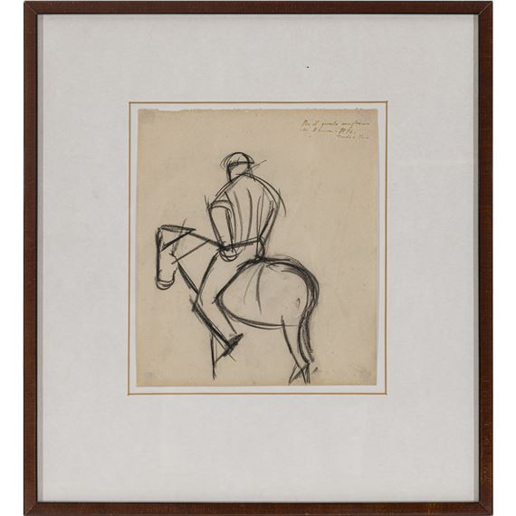 Carl Ernst Sohn-Rethel | Karli Sohn-Rethel - Rider. 1976 (1882) | MutualArt