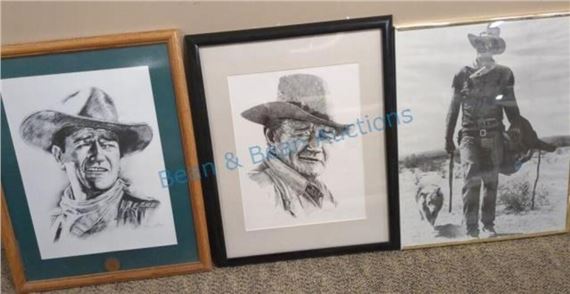 John Wayne | John Wayne drawings pictures | MutualArt