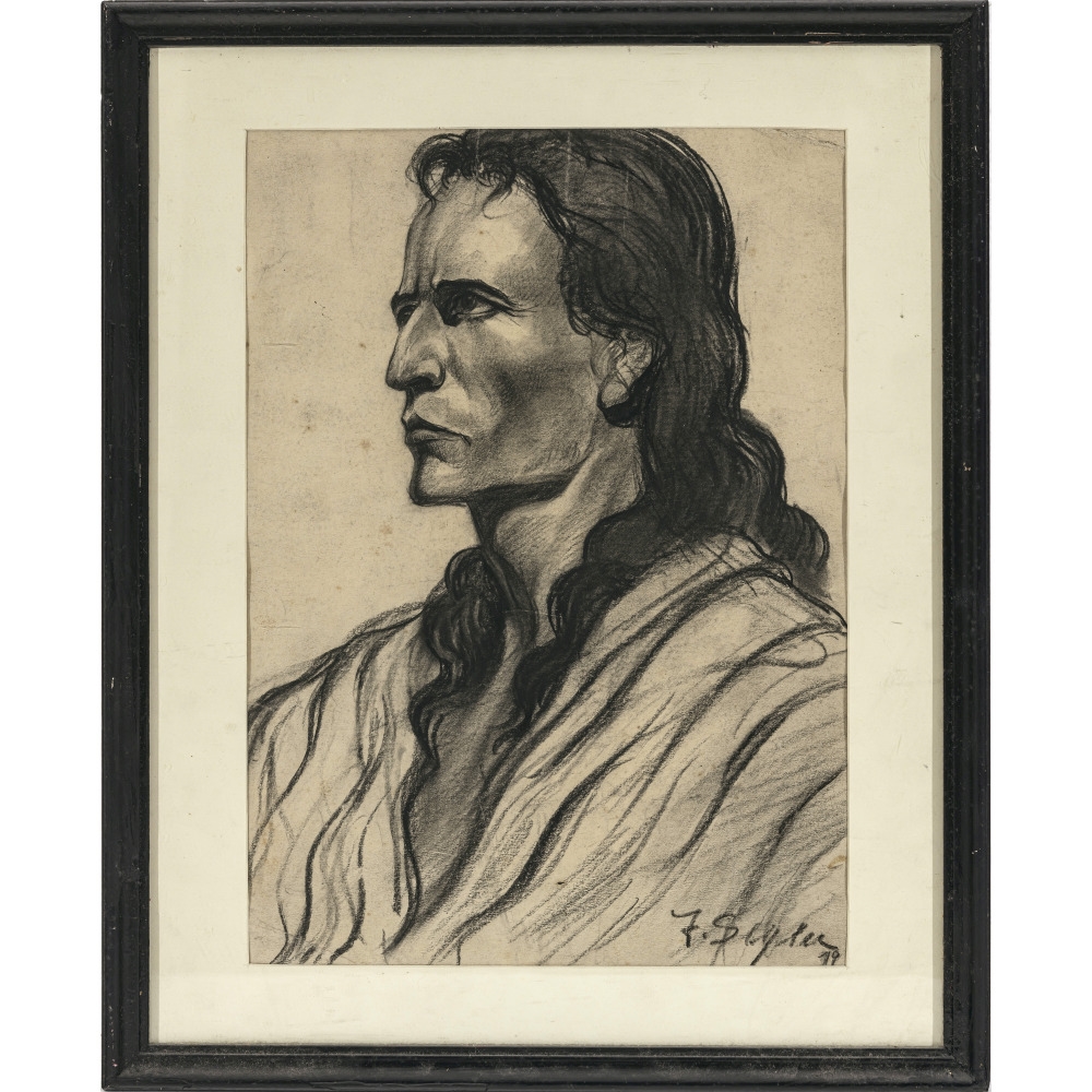 Julius Seyler | Portrait of a Native American | MutualArt