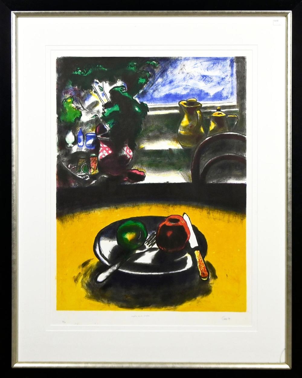 Fred Cress | APPLE AND PLATE 1989 (1989) | MutualArt