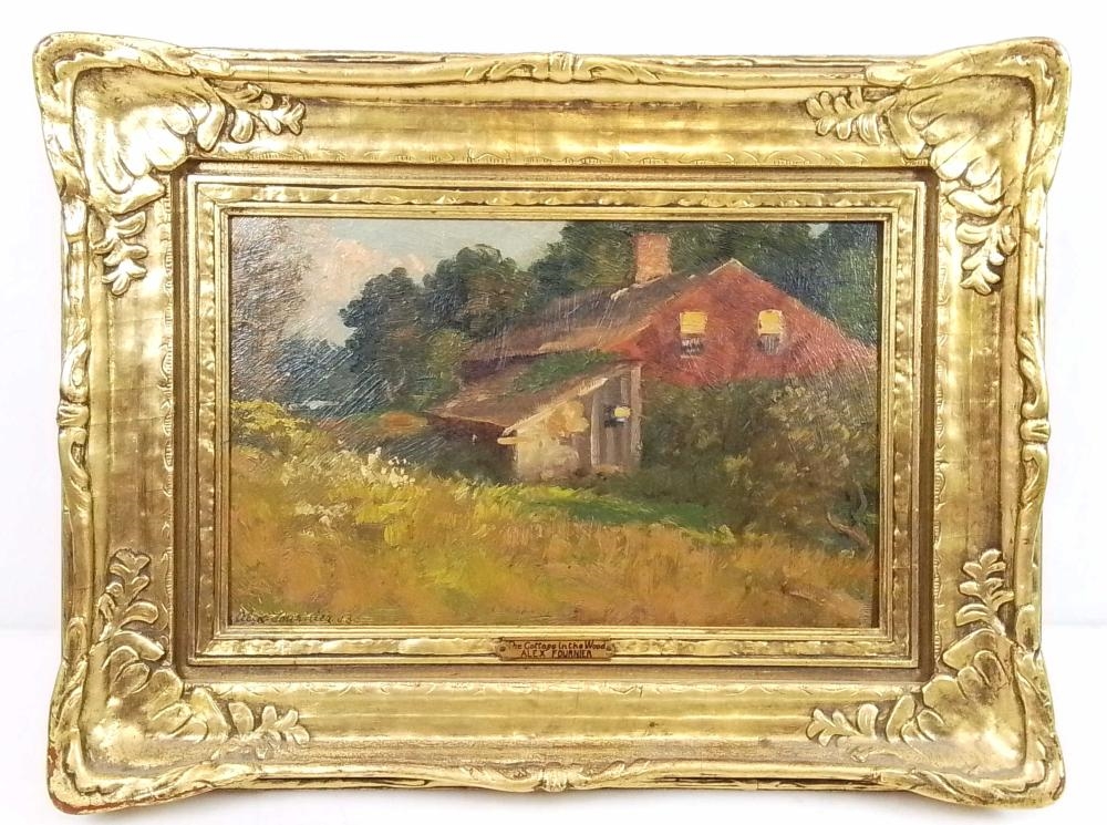 Alexis Fournier | Alexis Jean Fournier (1865-1948) Oil On Board | MutualArt