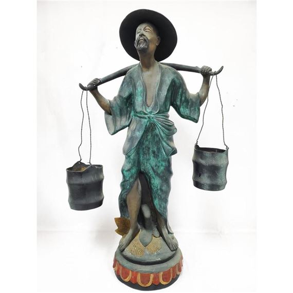 Chinese School | Old Chinese Monumental Bronze Sculpture | MutualArt