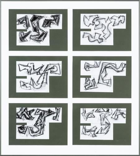 Jan Kotík | 6 sketches for the work Events | MutualArt
