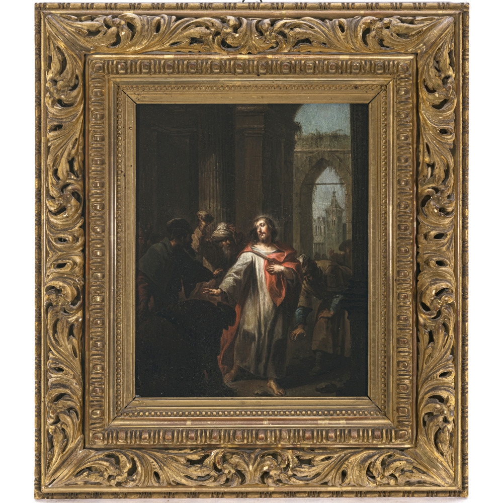 Netherlandish School, 17th Century | Christ and the Pharisees (17th ...