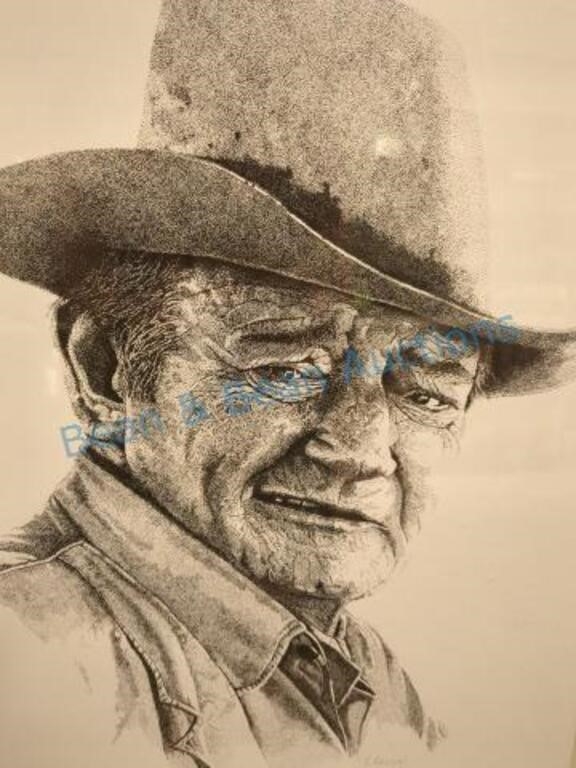 John Wayne | John Wayne drawings pictures | MutualArt