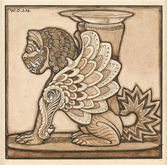 Wynand Otto Jan Nieuwenkamp | The Base of a Ceng-Ceng Instrument (1904 ...