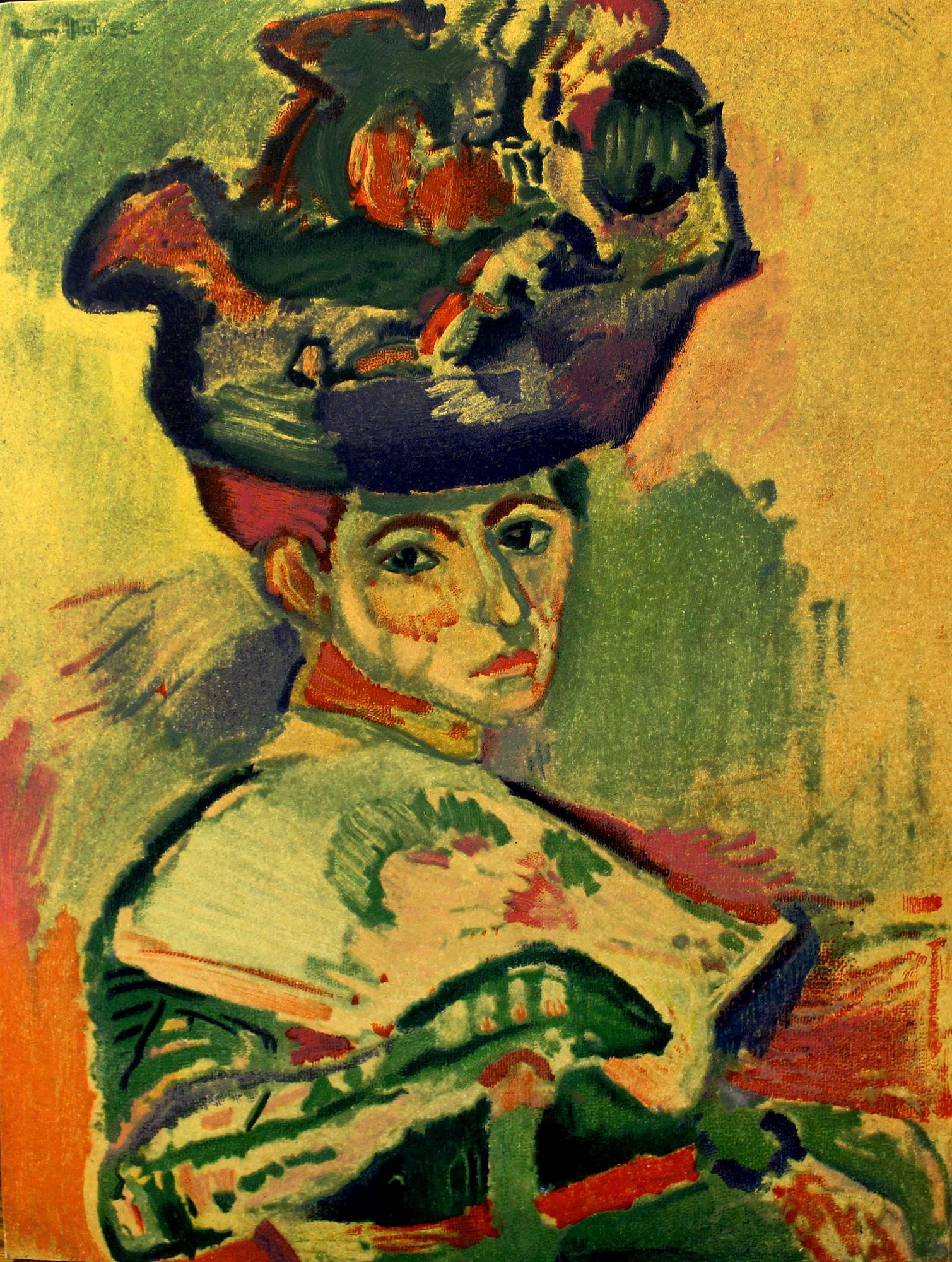 Henri Matisse | Woman with a Hat (1954) | MutualArt
