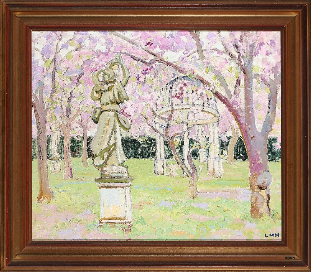 Letitia Marion Hamilton | CHERRY BLOSSOMS AT KNOCKMAROON (1878 - 1964 ...