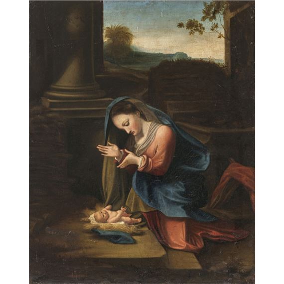 Correggio | The Adoration of the Child (1489) | MutualArt