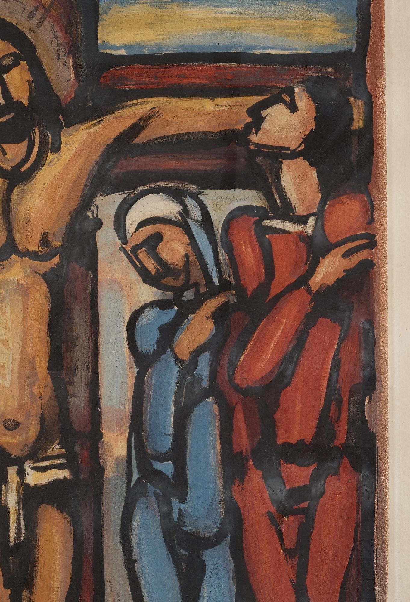 Georges Rouault | Christ en Croix (1936) | MutualArt