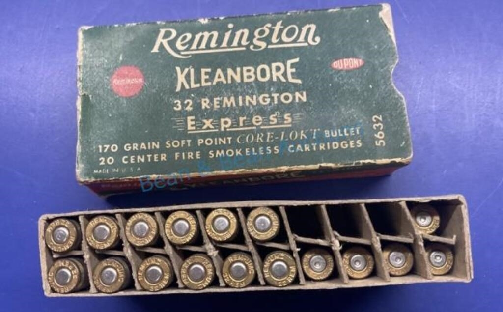 Frederic Remington | Remington Kleanbore 32 Remington 12 rounds | MutualArt