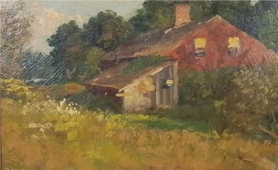 Alexis Fournier | Alexis Jean Fournier (1865-1948) Oil On Board | MutualArt