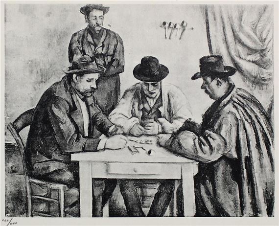 Paul Cézanne | La Partie de Cartes (1914) | MutualArt