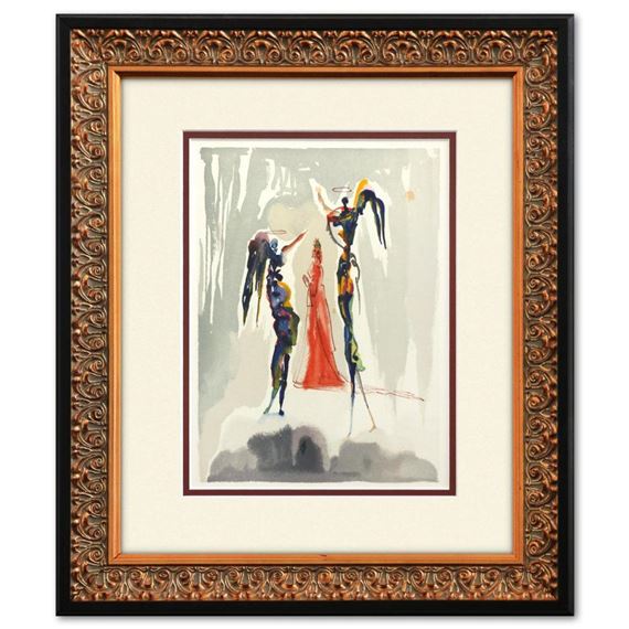 Salvador Dalí | Salvador Dali- Original Color Woodcut on B.F.K. Rives ...