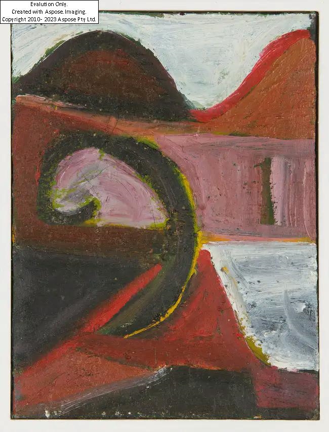 Patrick Hayman | British 1915-1988 - Abstract landscape (1951) | MutualArt