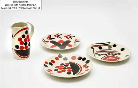 Terry Frost | Three Plates (Circa 1978) | MutualArt