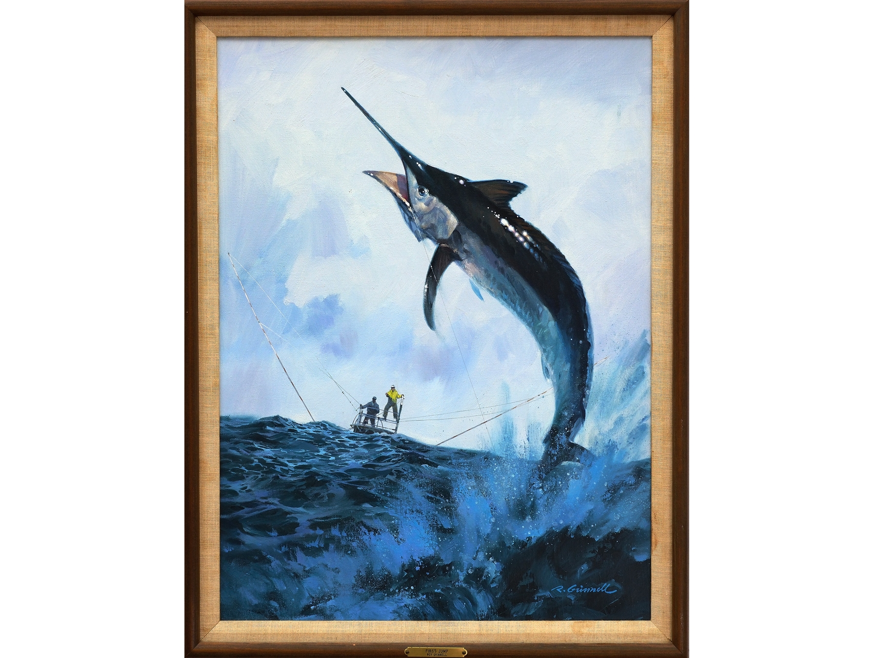 Roy Grinnell | First Jump (1973) | MutualArt