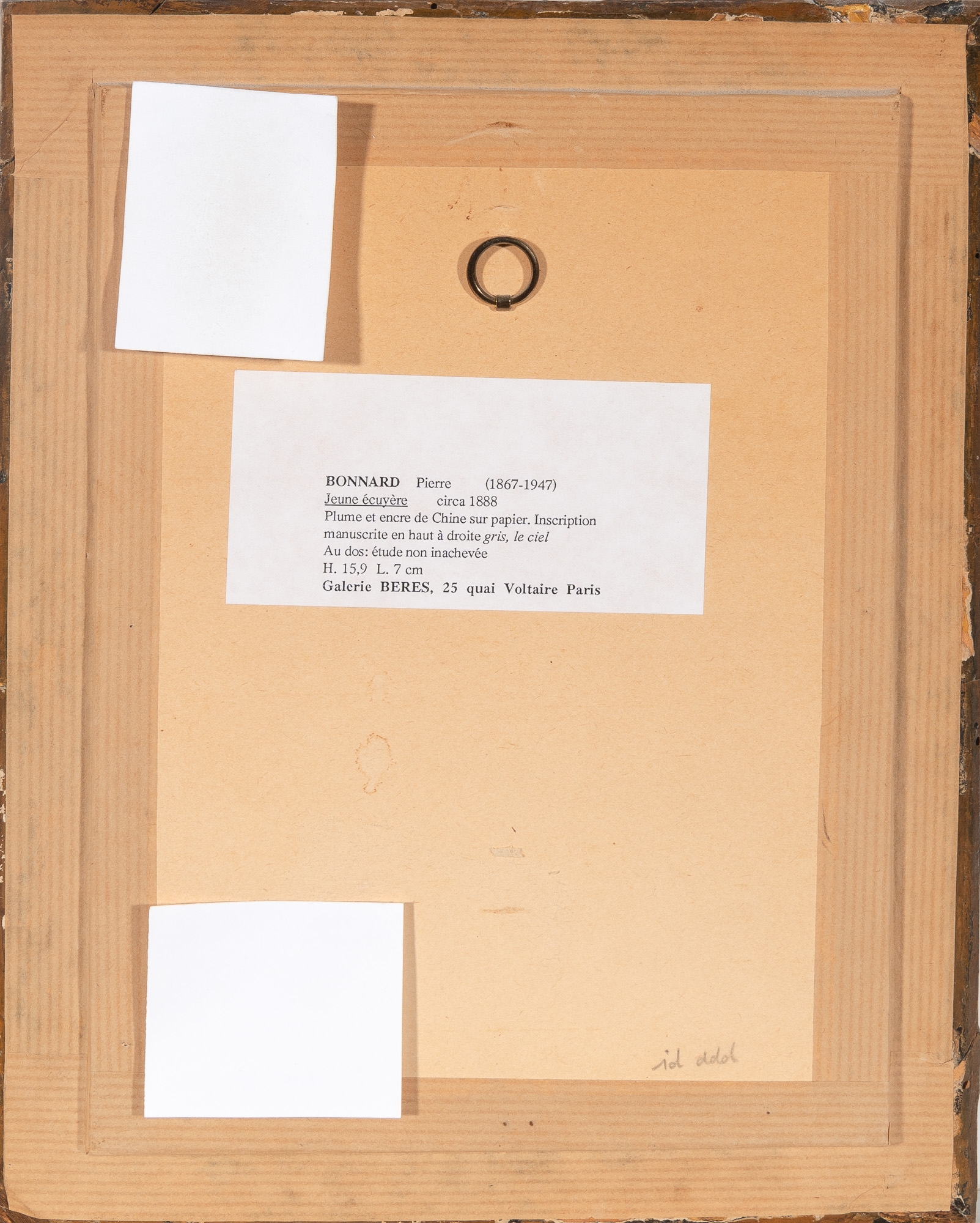 Pierre Bonnard | Jeune Écuyère (1888) | MutualArt