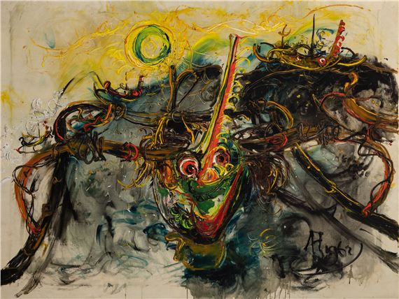 Affandi | Untitled (1962) | MutualArt