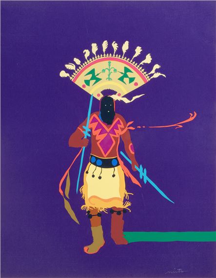 John Nieto | Apache Mountain Spirit Dancer | MutualArt