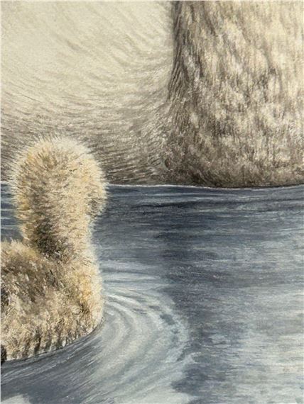 Simon Turvey | Swan and signets | MutualArt