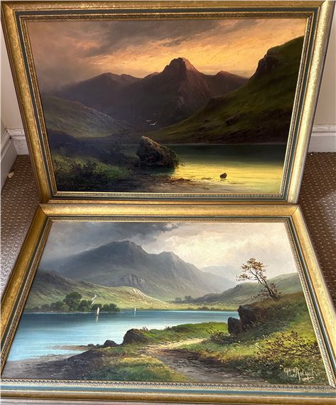 Victor Rolyat | Mountains and lakes | MutualArt