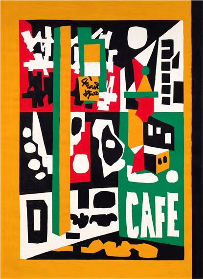 Stuart Davis | Contranuities (1963) | MutualArt