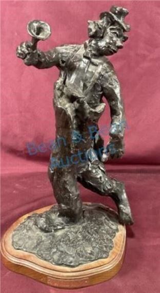 James Alfred Turner | Cowboy matador bronze by James Turner 16 | MutualArt