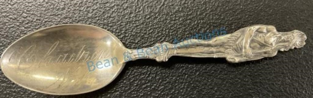 Sterling | Sterling silver Native American souvenir spoon | MutualArt