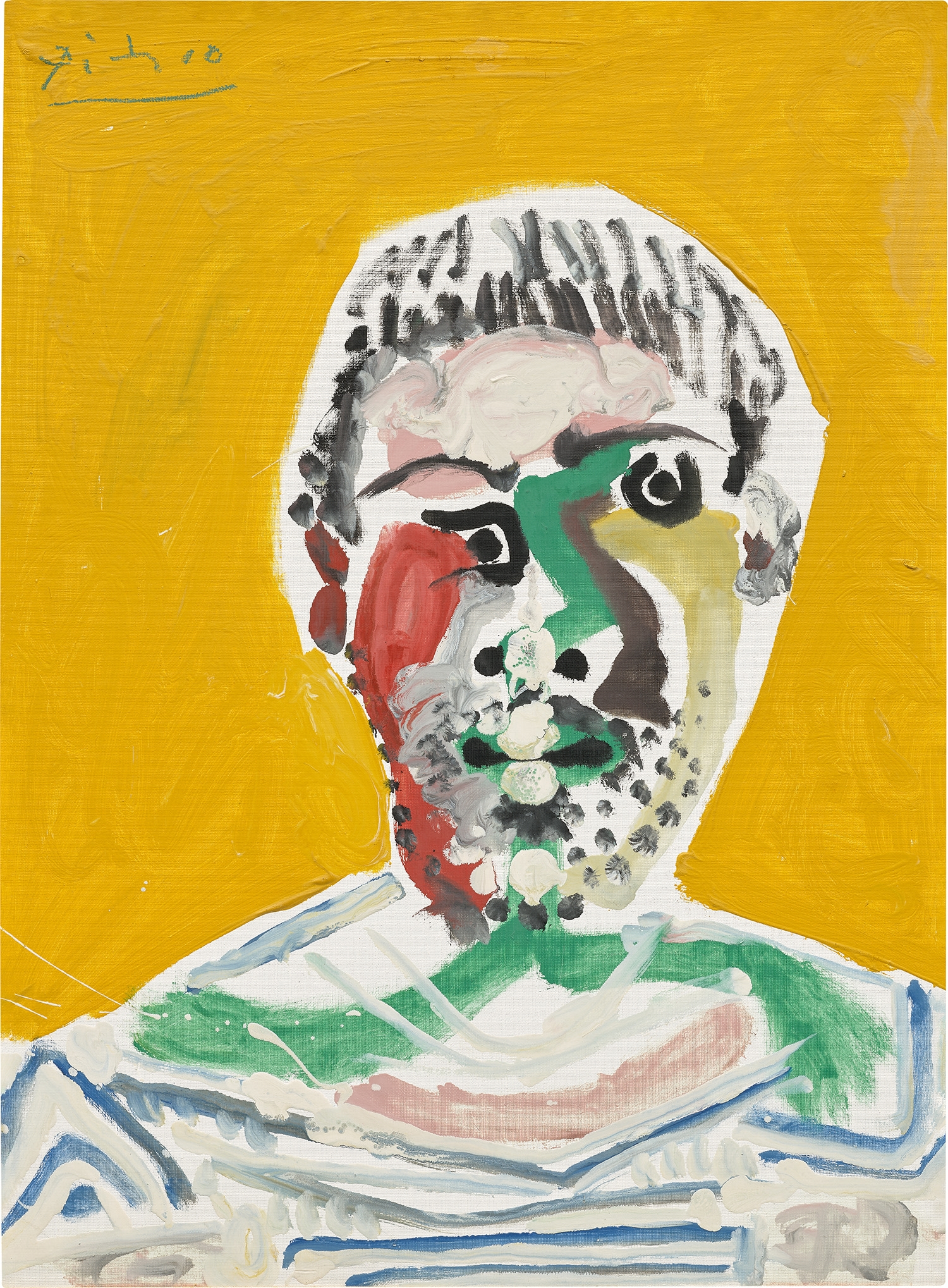 Pablo Picasso | Buste d'homme (1964) | MutualArt