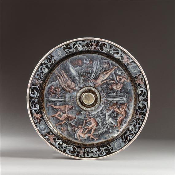 Pierre Reymond | Ewer basin with five scenes from Genesis | MutualArt