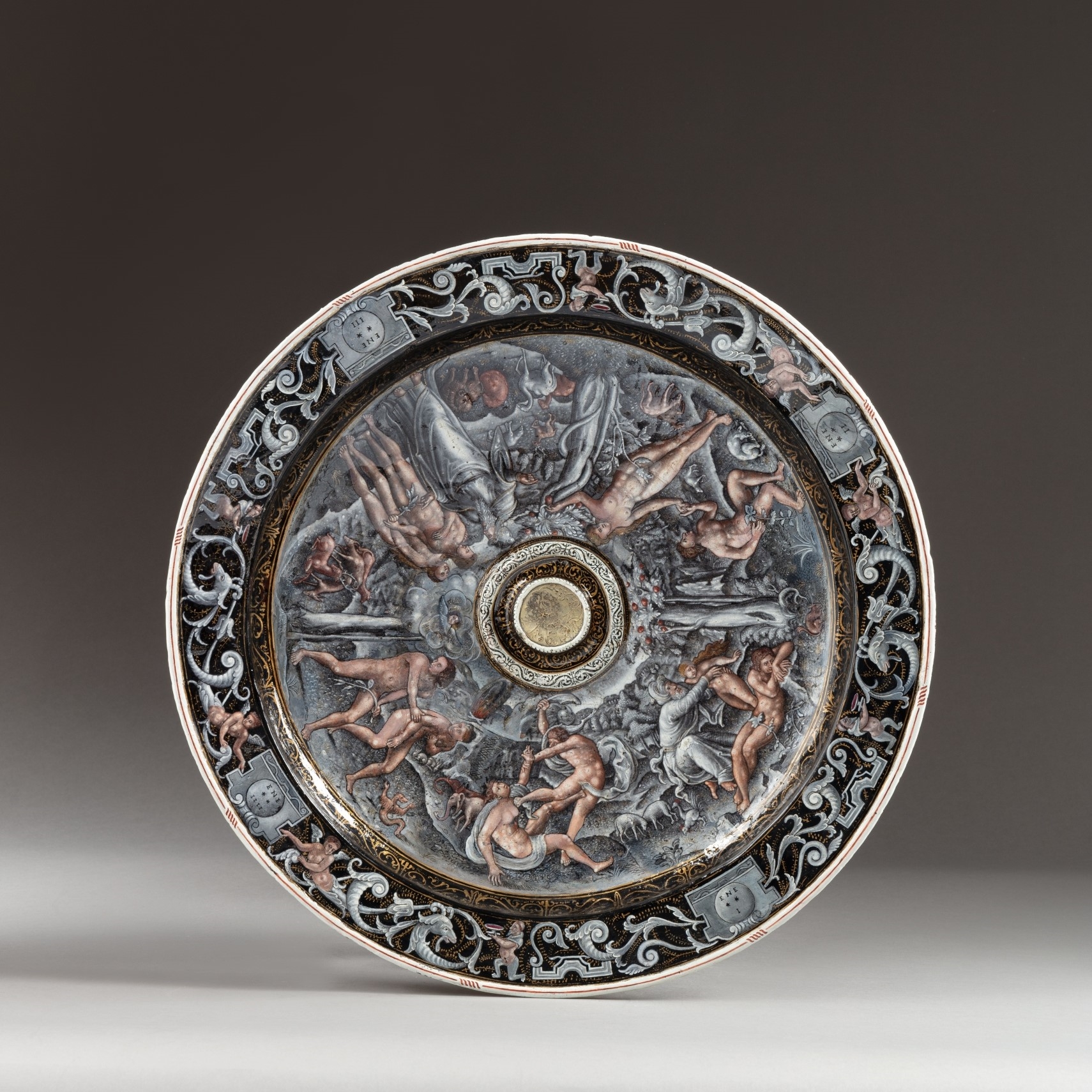 Pierre Reymond | Ewer basin with five scenes from Genesis | MutualArt