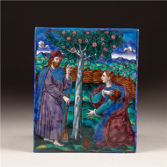 Pierre Reymond | Plaque with Noli me Tangere | MutualArt
