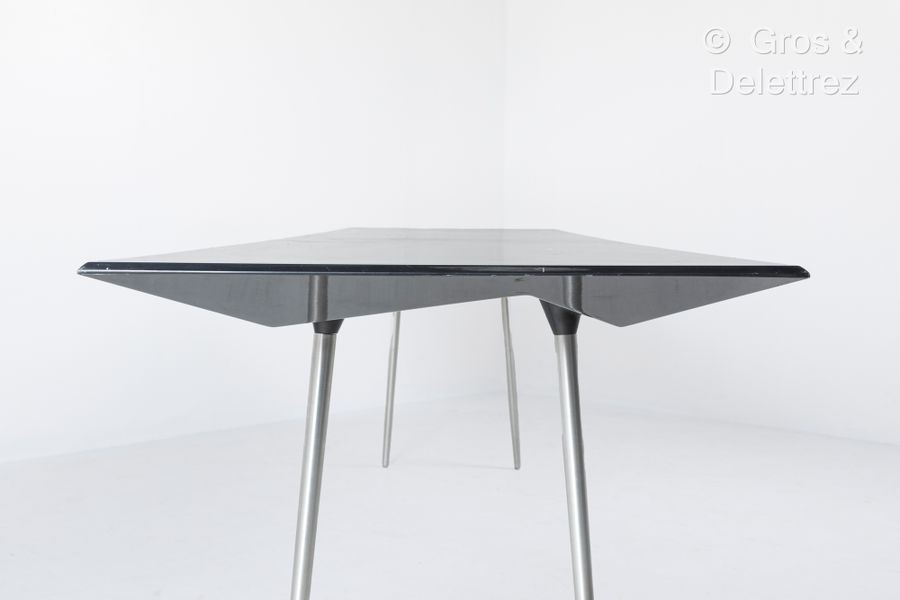 Odile Decq | Upside Down Large console table with quadrangular top in ...