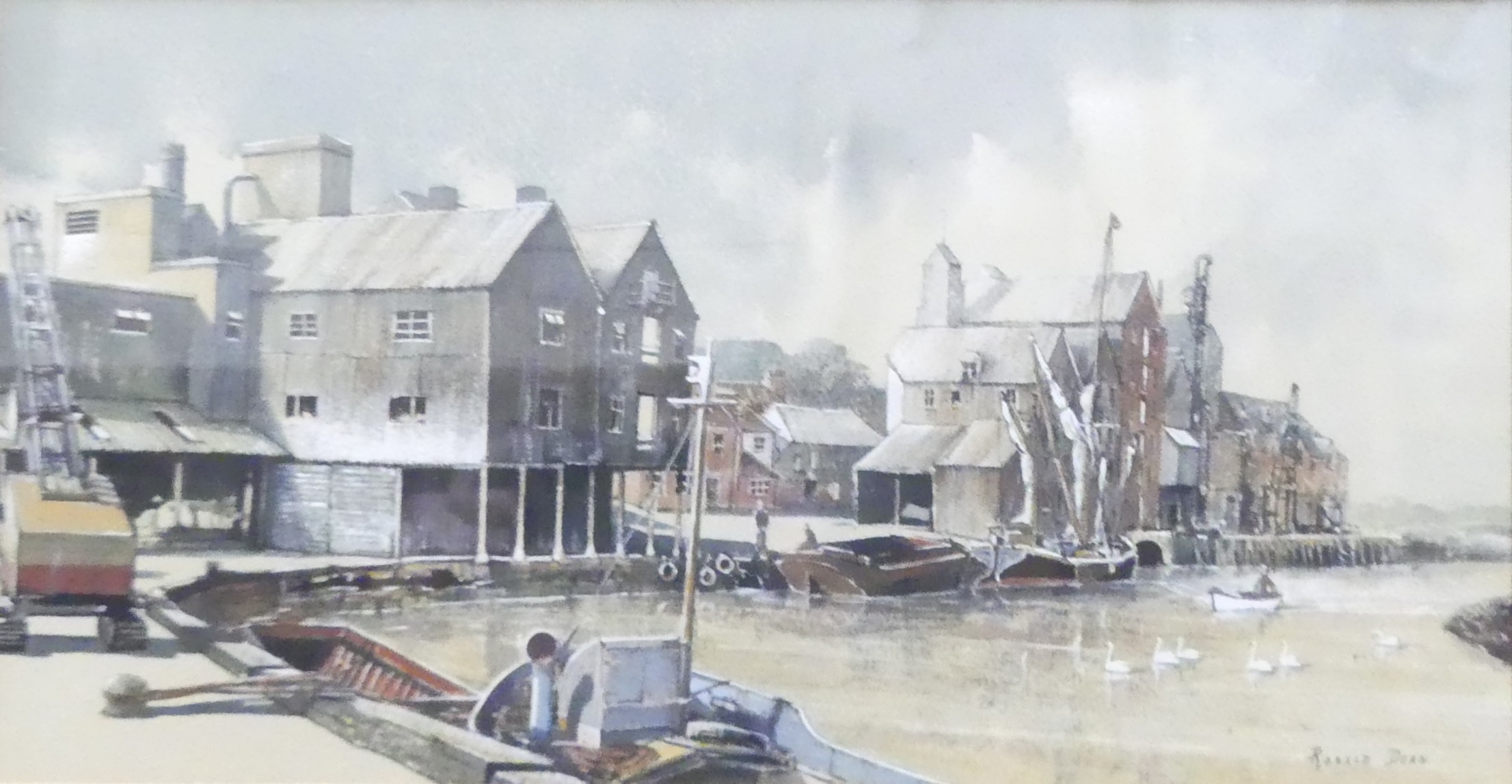 Ronald Dean | Mistley Quayside | MutualArt