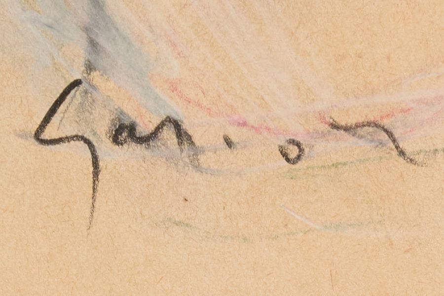 Gérard Gasiorowski | Female face | MutualArt