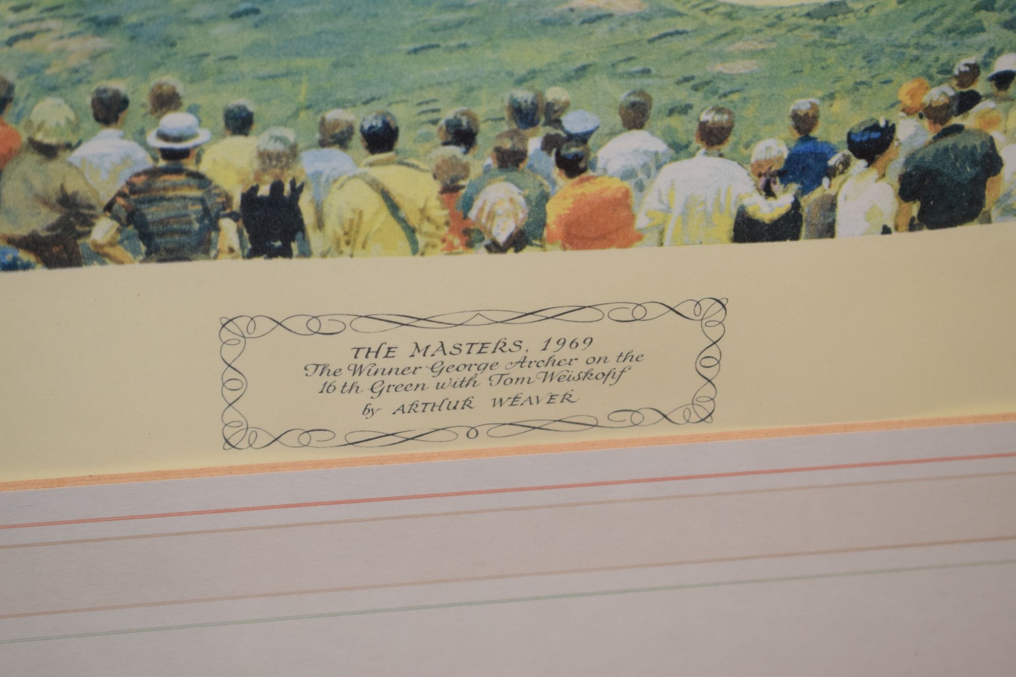 Arthur Weaver | 'The Masters 1969' | MutualArt