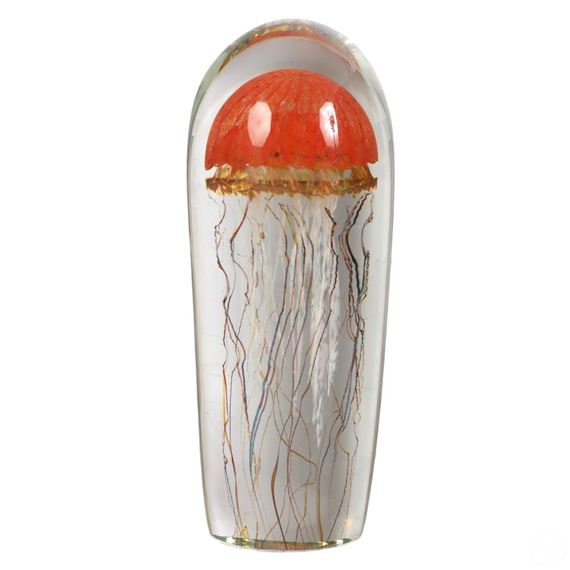 Richard Satava | Richard Satava Moon Jellyfish Art Glass Sculpture ...