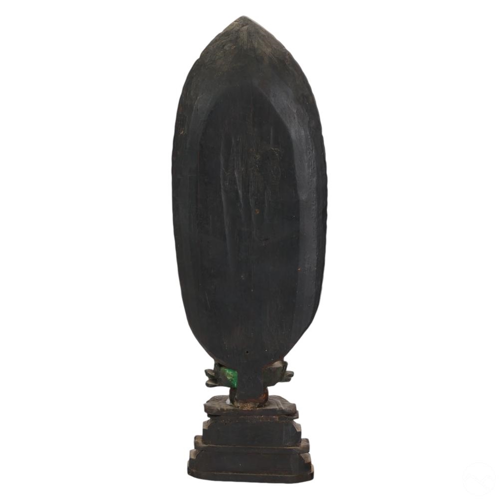 Enlightenment | Japanese Buddhist Immortal Wood Carving Sculpture ...